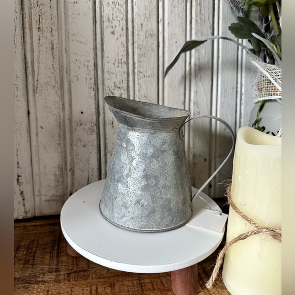 Accents | Galvanized Farmhouse Can For Tier Tray Or Table Center ...